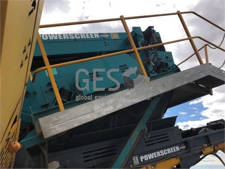GES Online Auctions - 2014 Powerscreen Chieftain 1400 Sizing Screen