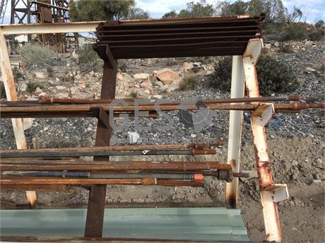 GES Online Auctions - Drill Rods and Rod Rack Package