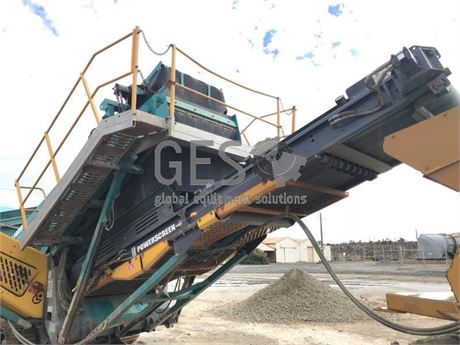 GES Online Auctions - 2014 Powerscreen Chieftain 1400 Sizing Screen