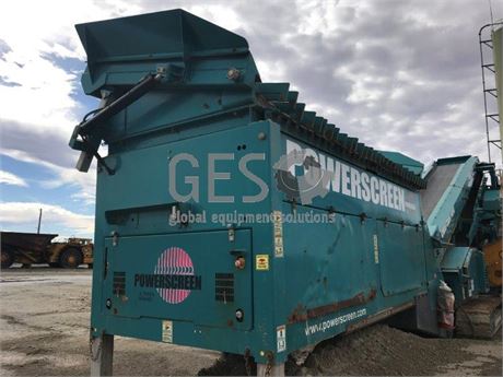GES Online Auctions - 2014 Powerscreen Chieftain 1400 Sizing Screen