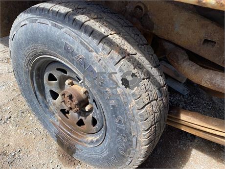 GES Online Auctions - 2012 Toyota Land Cruiser HZJ79R rust in chassis ...